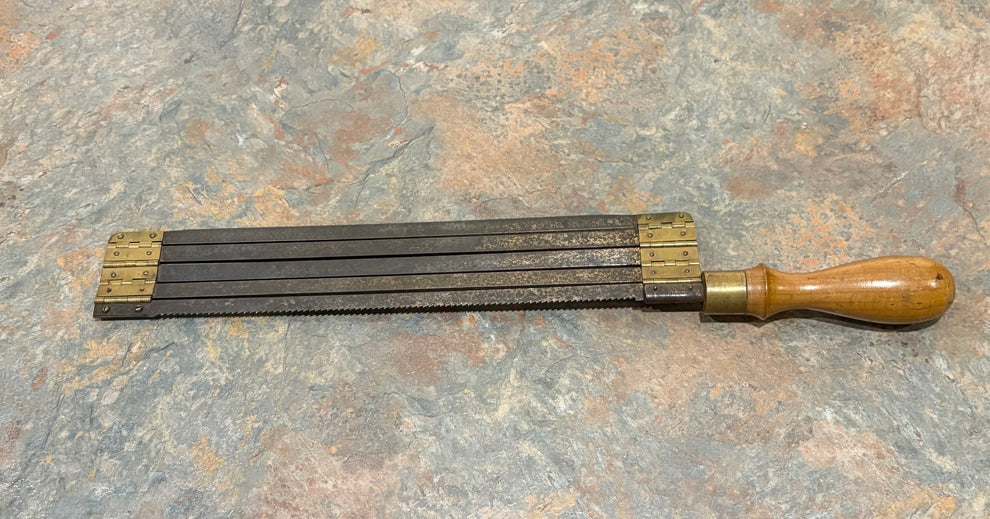 UNIQUE COPING / HACK SAW ? NEVER SEEN ANOTHER 16 3/4" LONG, UNMARKED ...